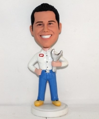 Mechanic Custom bobblehead [BM58] - $69.00 : wowbobble, Your personal ...
