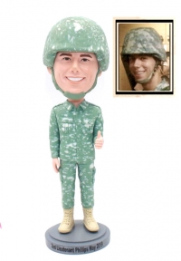 Custom bobbleheads military bobblehead soldiers in camo [B6639] - $69. ...
