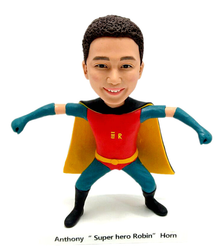 Custom bobbleheads Super Hero Robin bobblehead Robin doll [1109] - $69. ...